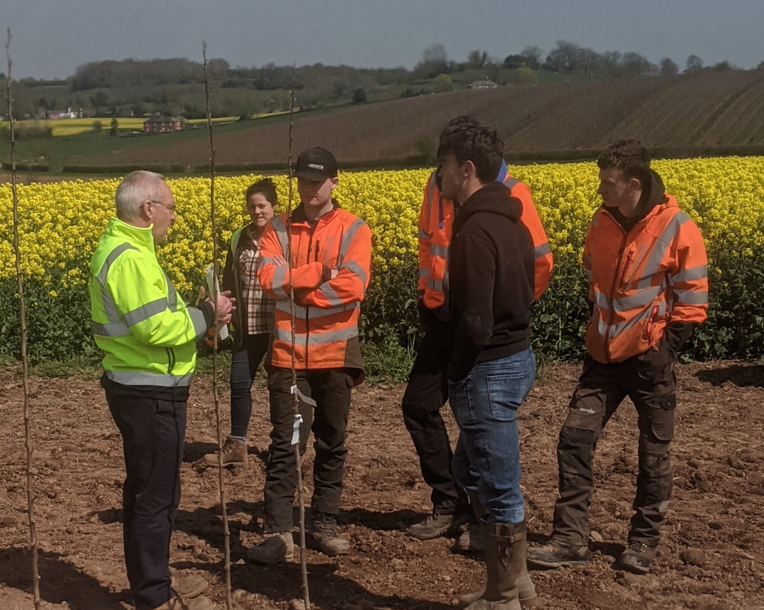 Holme Lacy College students visit for tour - Wyevale Nurseries